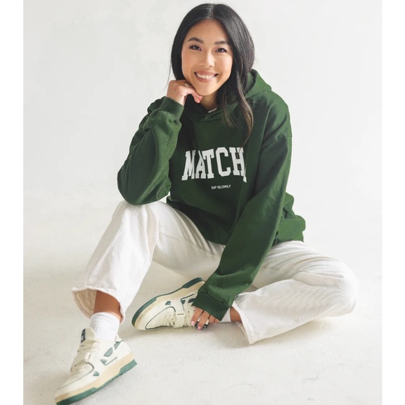 Tops | Matcha Hoodie | Poshmark